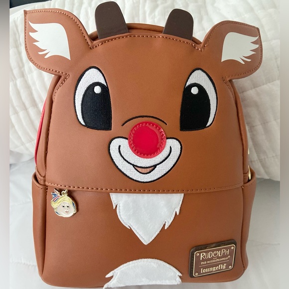 Loungefly | Bags | Loungefly Rudolph The Red Nose Reindeer Mini ...